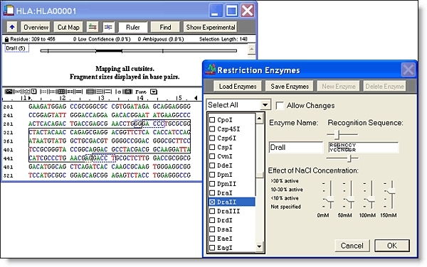 Restriction Mapping | DNA Sequencing Software - Sequencher from Gene ...